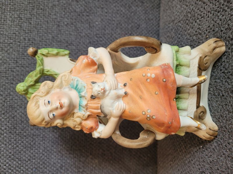 Gebrüder Heubach Antique Porcelain Figurines “Children in Chairs ...