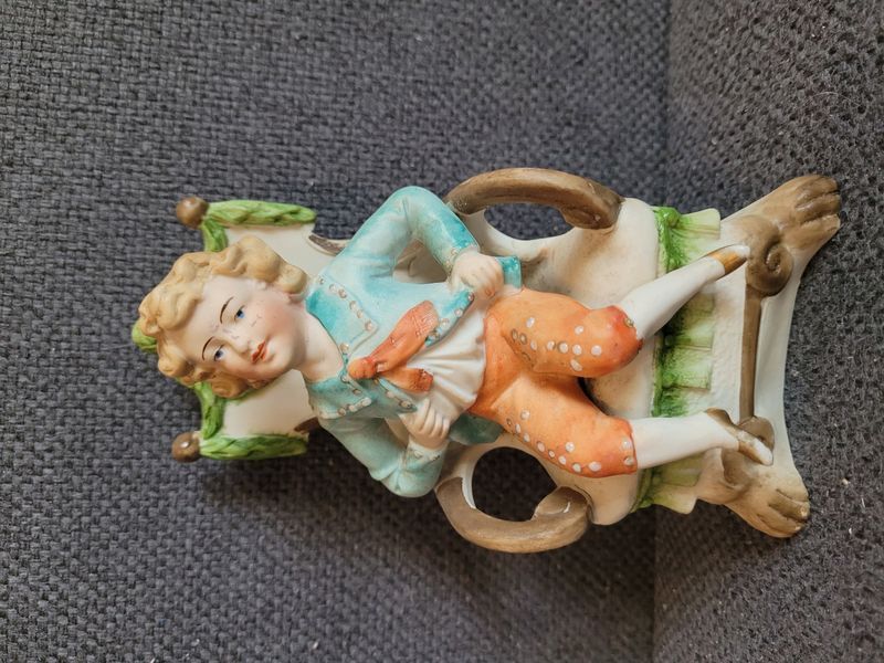 Gebrüder Heubach Antique Porcelain Figurines “Children in Chairs ...